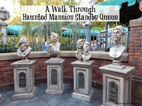 Haunted Mansion Standby Queue Walkthrough - Sand and Snow
