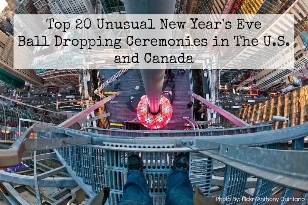 20 Unusual New Year's Eve Ball-Dropping Ceremonies - Sand and Snow