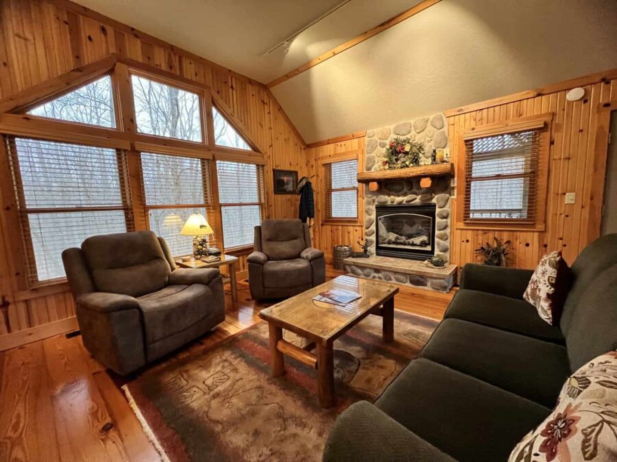 Cherry Ridge Retreat Honest Review - Hocking Hills Luxury Cabin - Sand ...