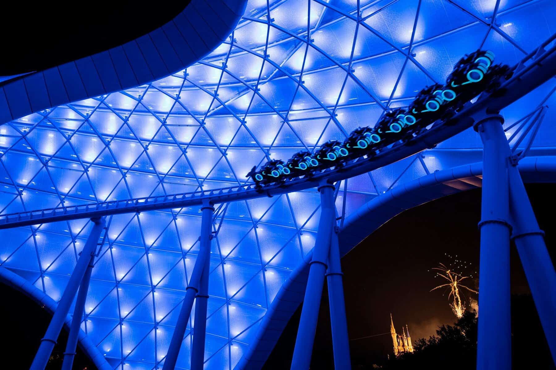 Tron Lightcycle: A Game-Changing Ride at Magic Kingdom - Sand and Snow